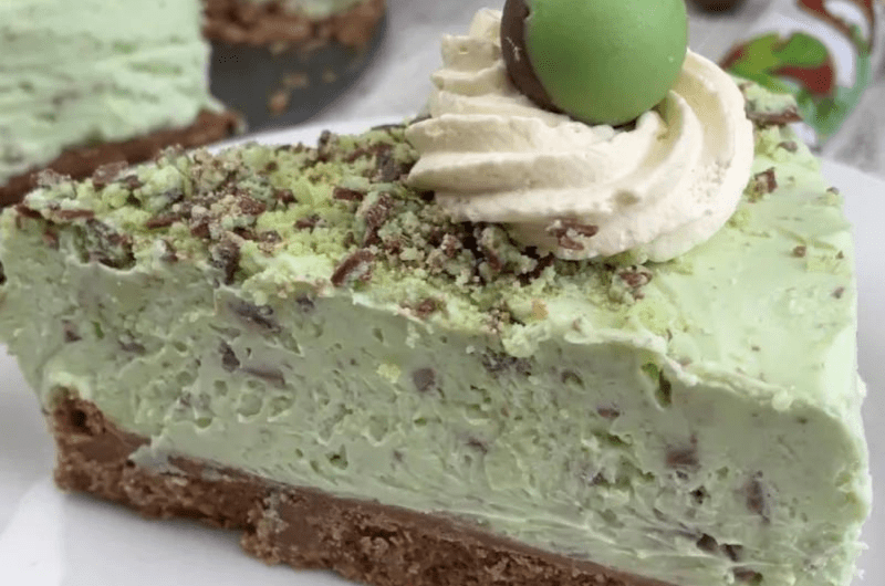 Mint Aero Chocolate Cheesecake