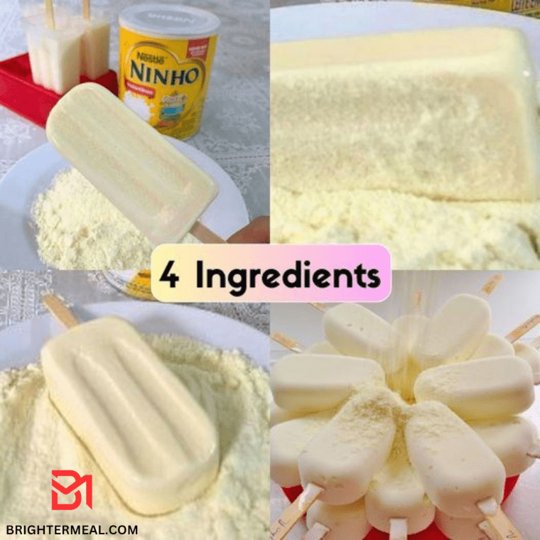 Homemade Popsicle Recipe: 4 Ingredients and Very Easy to Make