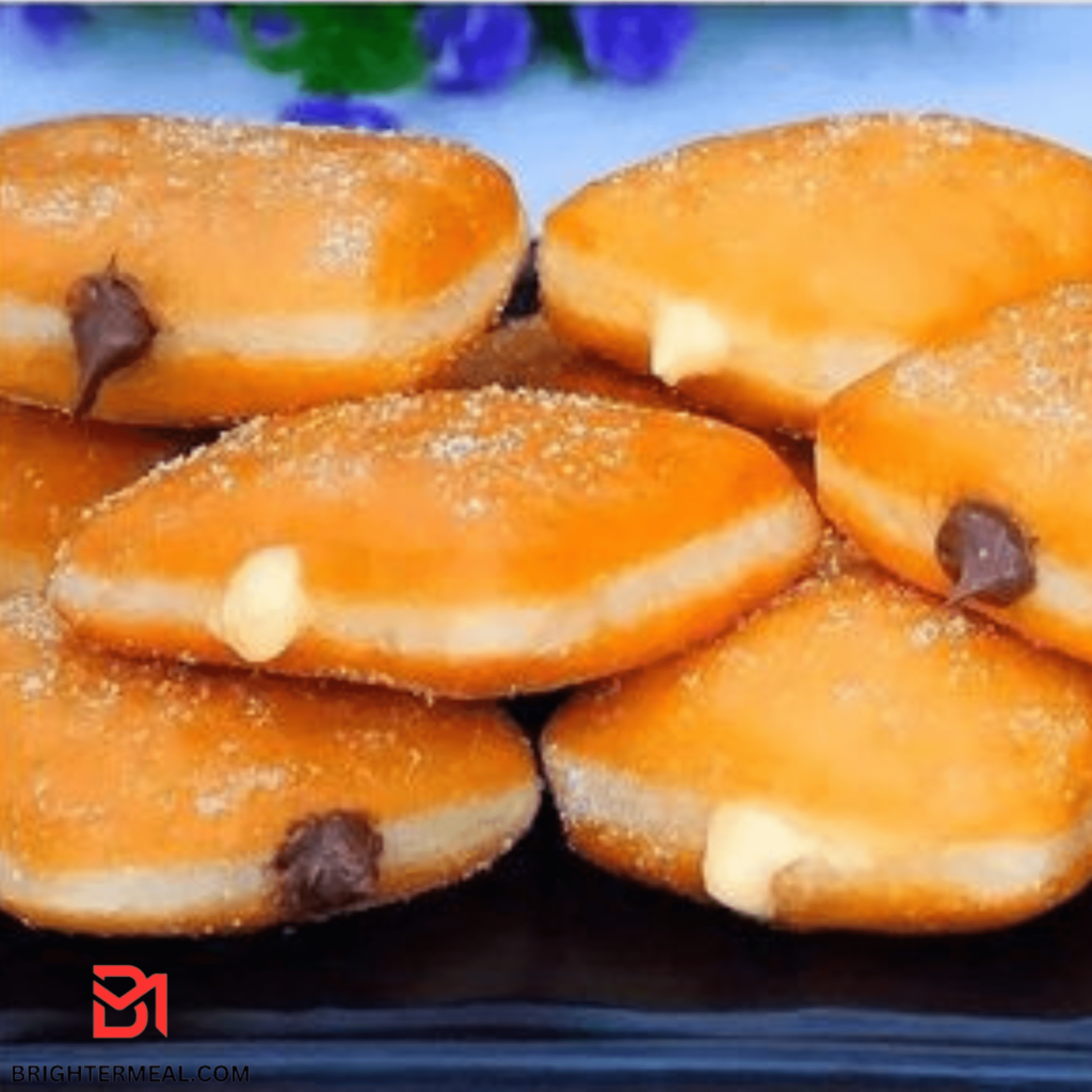 Square Donuts Filled with Pastry Cream