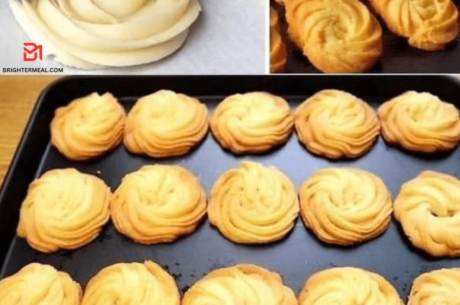 Butter Piped Cookies