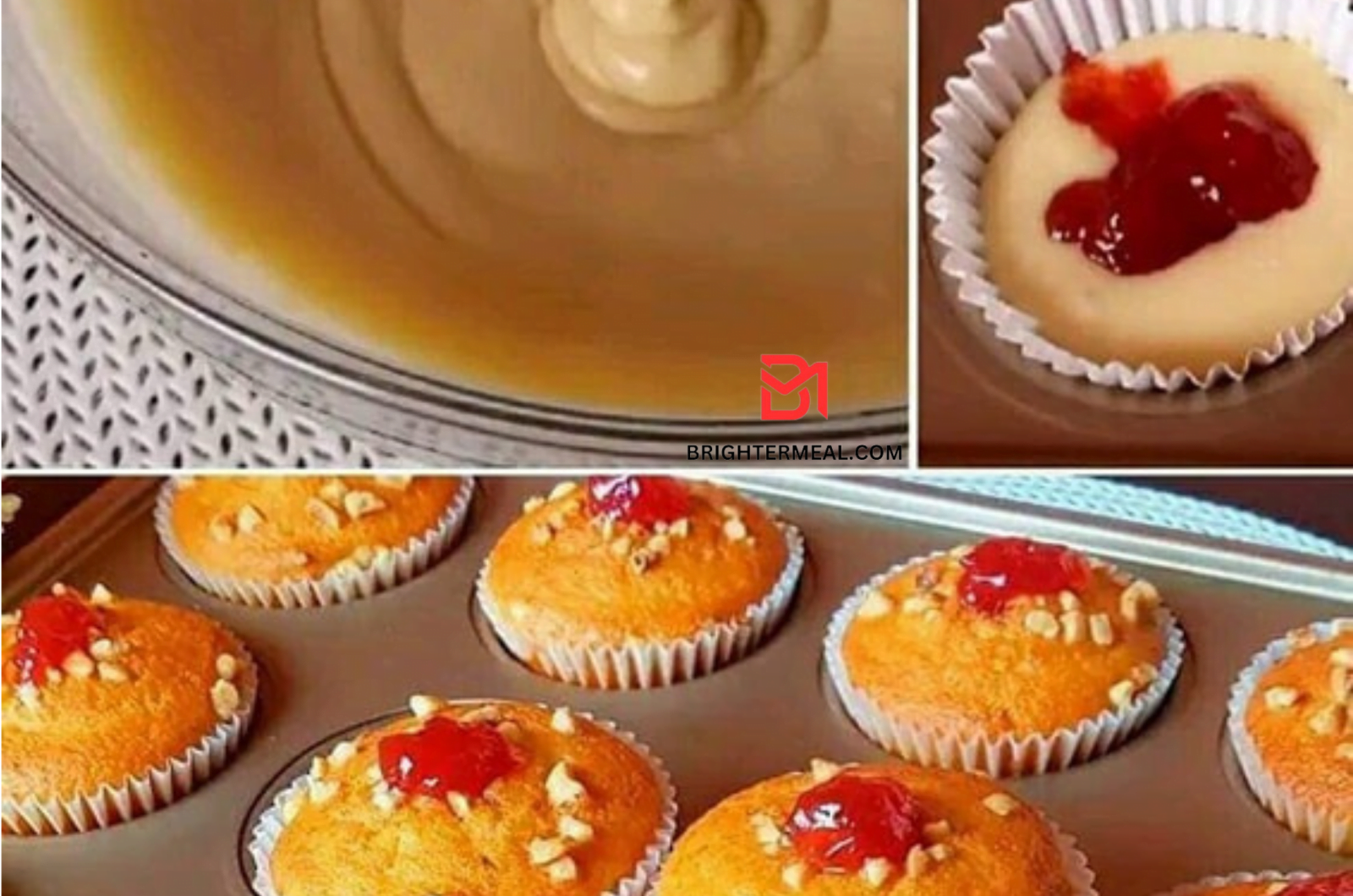 Jam-Filled Cupcakes