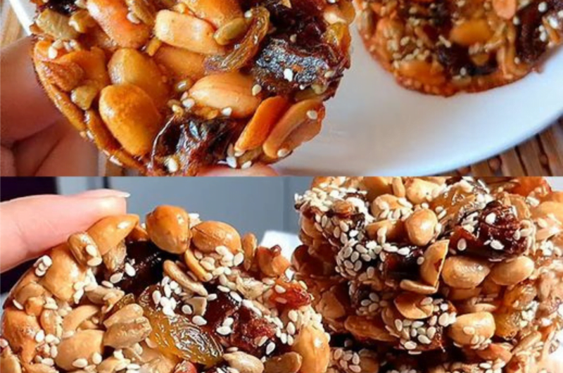 Easy No-Flour Nutty Cookies